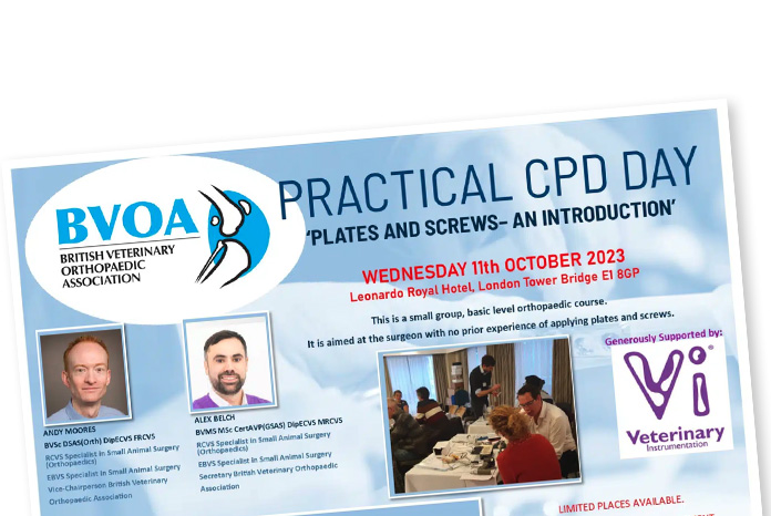 BVOA to host practIcal orthopaedic CPD day for first timers in London ...